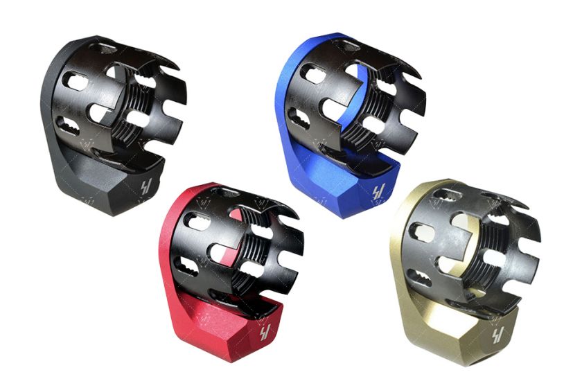 AR Enhanced Castle Nut & Extended End Plate