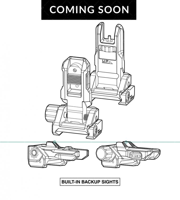 Strike Polymer Backup Sights