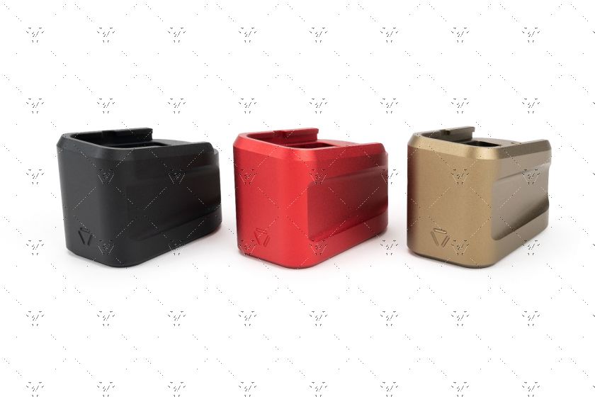 Aluminum Extended Magazine Plate for GLOCK™ G19 (9mm)